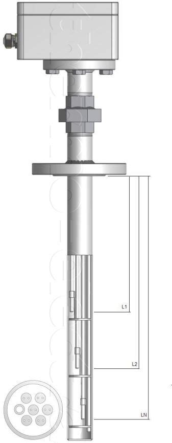 Ml7038e Multipoint Temperature Sensor Bi Metal Contact System Thermo Electra