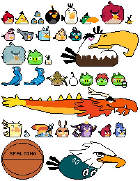 Pixilart Angry Birds Pixel Art Sprites Jan 2026 By Wiifynelm