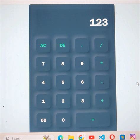 Html Css Javascript Webdevelopment Calculatorproject Muhrram Ali