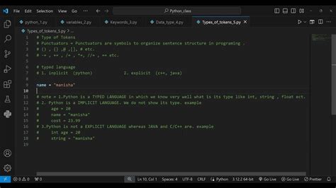05punctuators Coding Education Programming My Python Learning