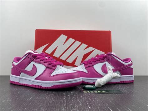 Nike Dunk Low Active Fuchsia Gs Fj0704 100 Nike Dunks Nike Dunk