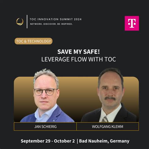 Tocinnovationsummit Safe Theoryofconstraints Flow Tocico