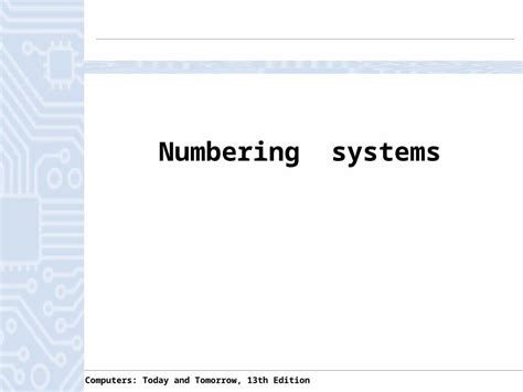 Pptx Understanding Computers Today And Tomorrow 13th Edition