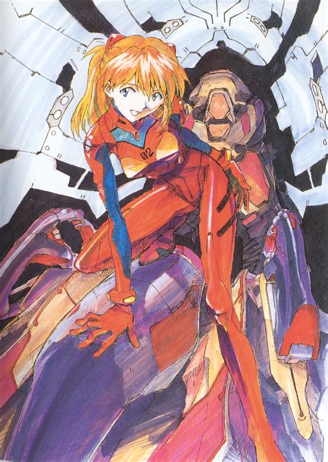 Souryuu Asuka Langley Neon Genesis Evangelion Drawn By Sadamoto