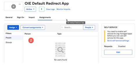 oie upgrade blocker global redirect uri