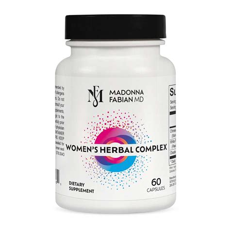 Womens Herbal Complex Madonna Fabian Md