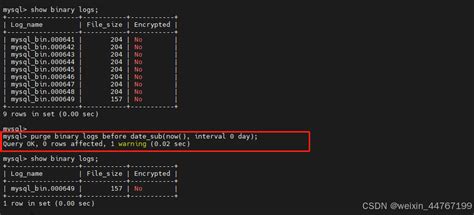 Mysql如何删除binlog日志文件mysql清理binlog Csdn博客