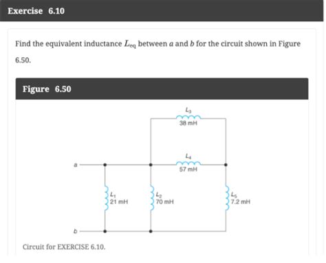 Solved Find the equivalent inductance Leq between a and b | Chegg.com