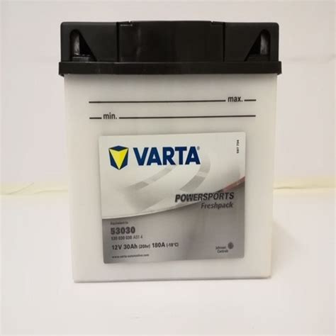 Varta 53030 Funstart Wet Motorcycle Battery (530 030 030)