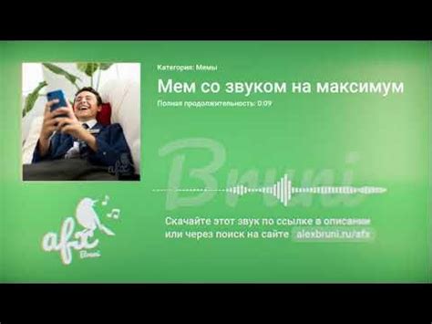Звук: Мем со звуком на максимум - YouTube