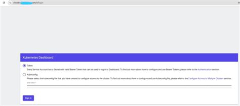 how to solve kubernetes dashboard unauthorized 401 invalid