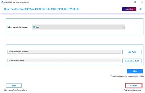 CDR Converter To Export CDR File Into Modern Image Formats
