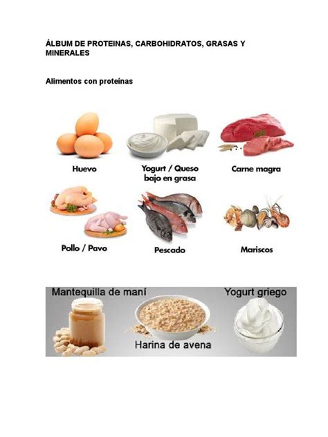 Proteinas Para Niños Pdf