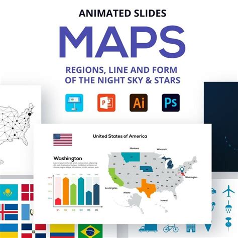 Maps Animated Presentations MasterBundles
