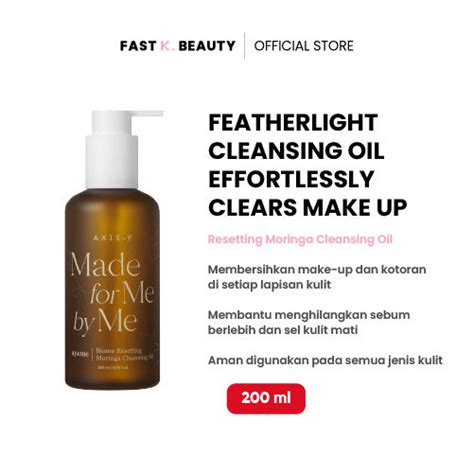 axis y biome resetting moringa cleansing oil 200ml lazada indonesia