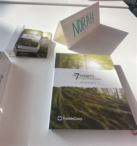 Norah Alzamel On Linkedin Attended A Course On “the 7 Habits Of Highly Effective People” By