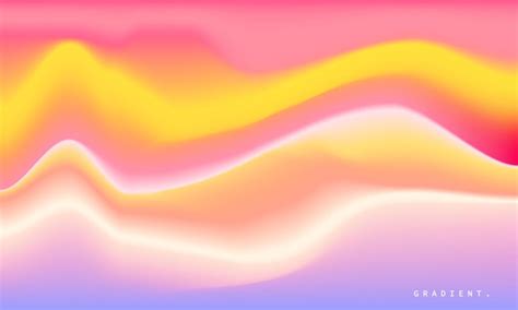 Premium Vector Abstract Wavy Gradient Mesh Background Fluid And