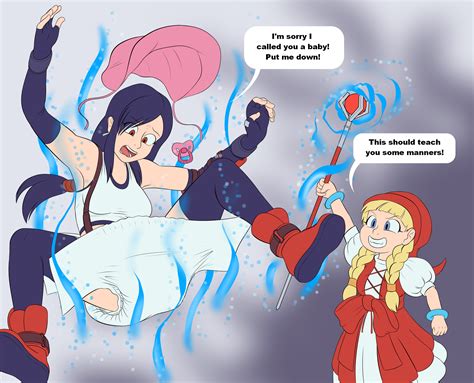 Veronica Diapers Tifa By Normaldeviant On Deviantart
