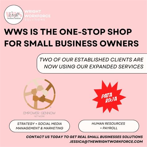 Jessica Wright On Linkedin Wright Workforce Solutions Strives To Be The One Stop Shop For Small…