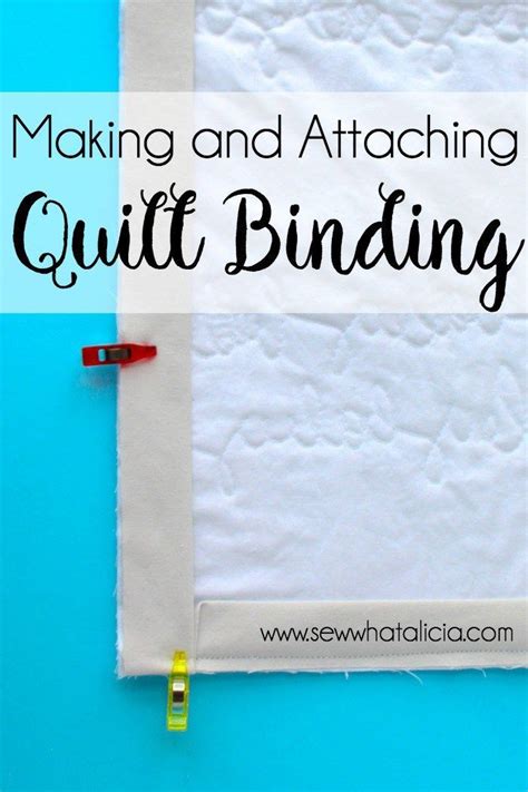 How To Make Quilt Binding Step By Step Tutorial