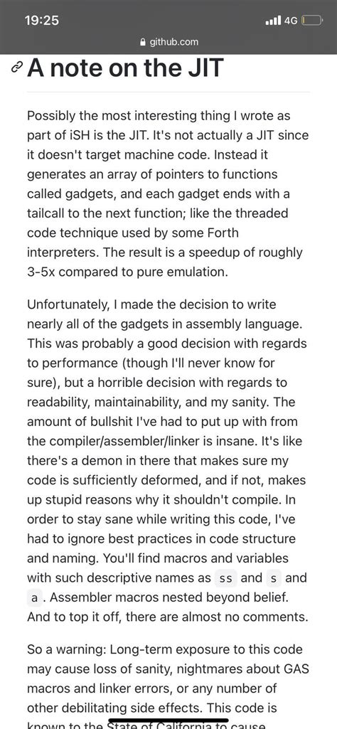 I Was Browsing The Github Hub Repo Of A Shell Emulator And Had A Little Chuckle Rprogramminghumor