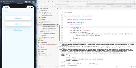 Ios Class Implemented In Both And Api Key Not Valid Errors When