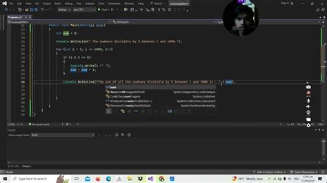5 Write A Program To Find The Sum Of All The Numbers Divisible By 5