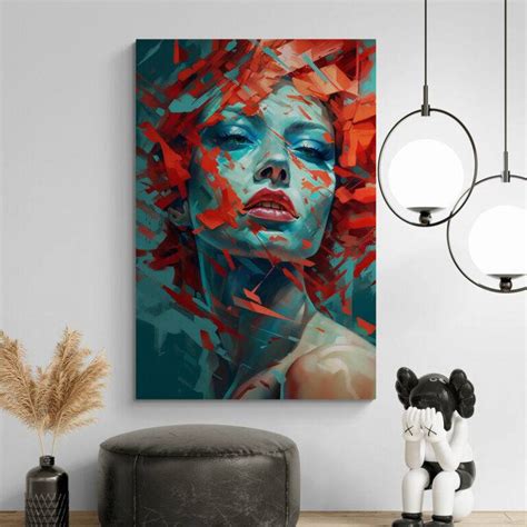 Tableau Moderne Femme 15 Avec Le Code Tdm15