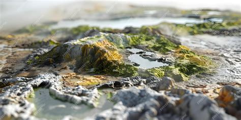 Highly Detailed Geothermal Resource Map Display With Hyperrealistic