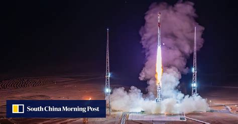 In World First Chinas Landspace Methane Rocket Sends Satellites Into Orbit South China