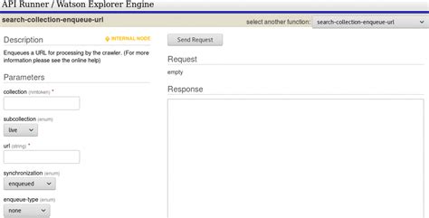 Watson Explorer Rest Api Test Tool