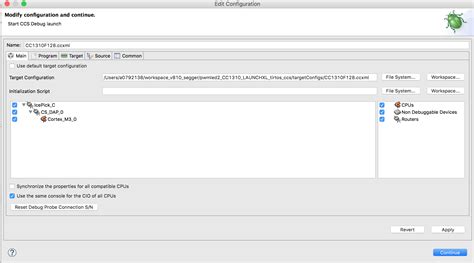 CCS CC1310 How To Debug A Running CC13xx Without Halting It Code Composer Studio Forum Code