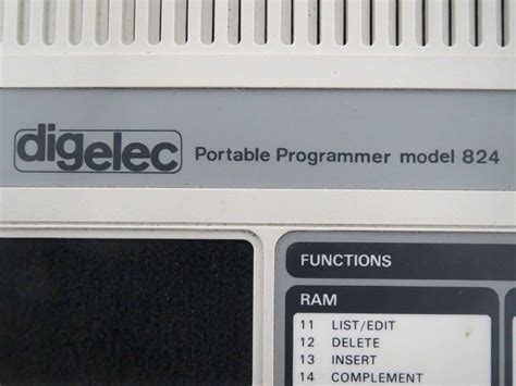 Digelec Portable Programmer Model 824 Microcontrollers And Programmers
