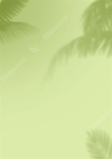 Shadow Of A Green Tree Page Border Background Word Template And Google Docs For Free Download
