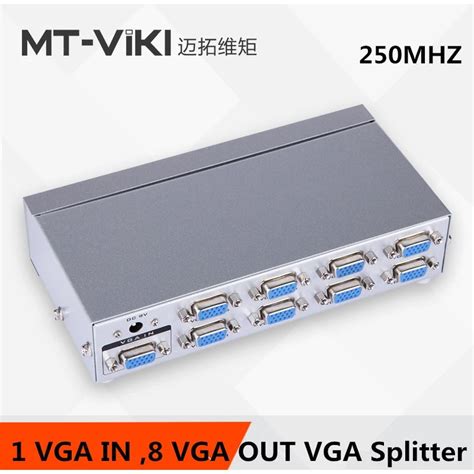 MT VIKI VGA Splitterชวยให วดโอVGAสญญาณแสดงไดถง จอภาพระยะทางไดถง เมตร Shopee Thailand