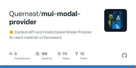 Github Quernestmui Modal Provider 🌞 Context Api And Hooks Based Modal Provider For React