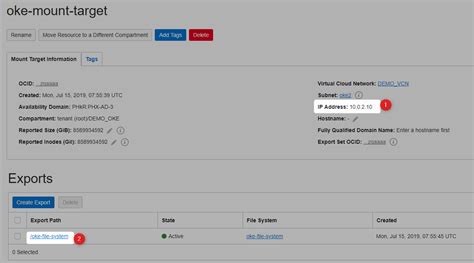 file storage service with kubernetes oke on oracle cloud