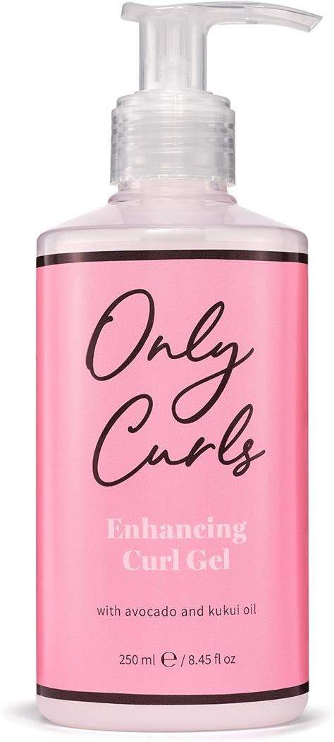Only Curls Enhancing Curl Gel 250ml Curly Hair Product Curl Enhancer