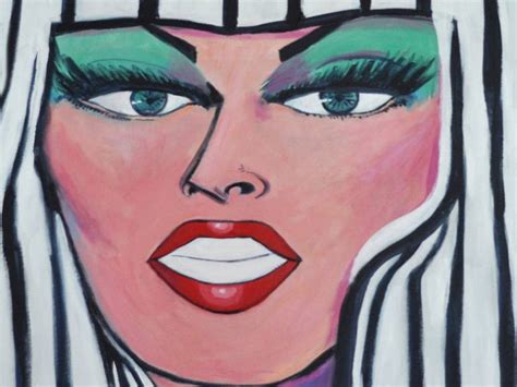 Comic Book Girl Drawing