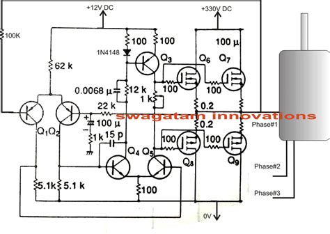 Single Phase Ac To Three Phase Ac Converter Circuit Homemade Circuit Projects