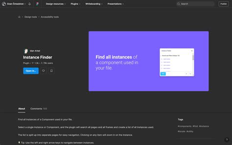 Instance Finder Find All Instances Of A Component Used In Your File