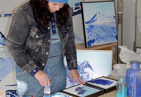 Hannah Philomena Scheiber Im Atelier Der Berge