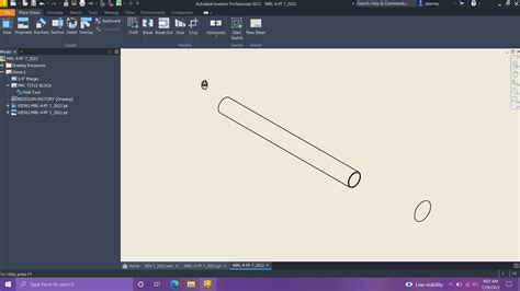 Solved Part Of Assembly Not Showing Up In Drawing Autodesk Community