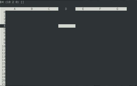 How To Make Spreadsheets In A Linux Terminal