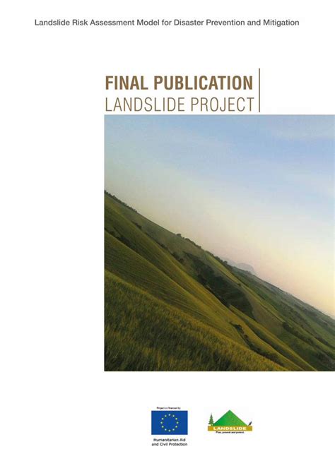 Pdf Landslide Projectlandslideproject Eu Wp Content Uploads 2016 12 · To Test And