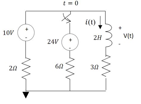 Solved Obtain Inductor Current I T Over Time Using Chegg