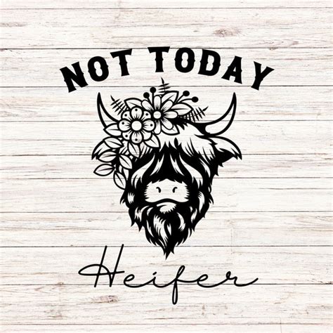 Heifer Svg Etsy