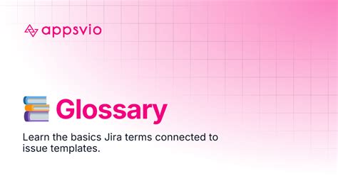 📚 Glossary Appsvio Documentation