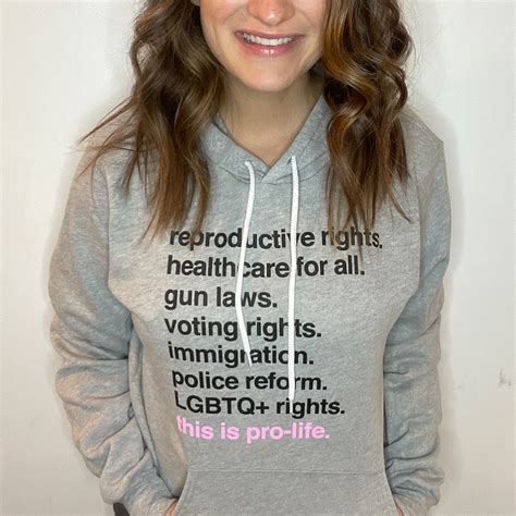 Reproductive Rights Pullover Fleece Kind Cotton