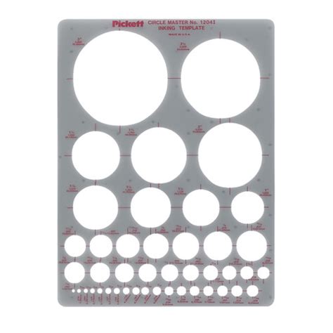 Pickett Circle Master 1204i Template Midwest Technology Products